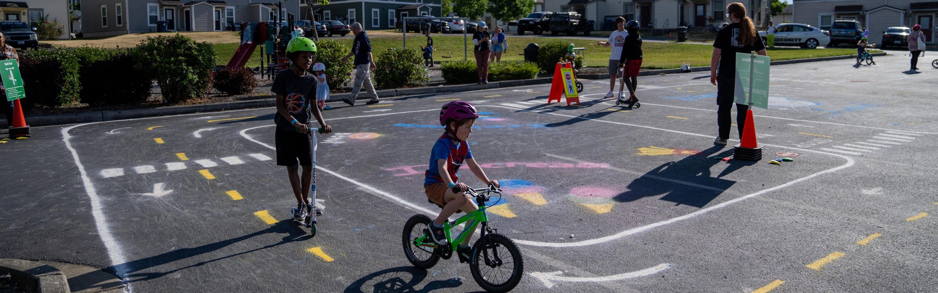 Safe Routes to School Traffic Gardens | City of Tacoma